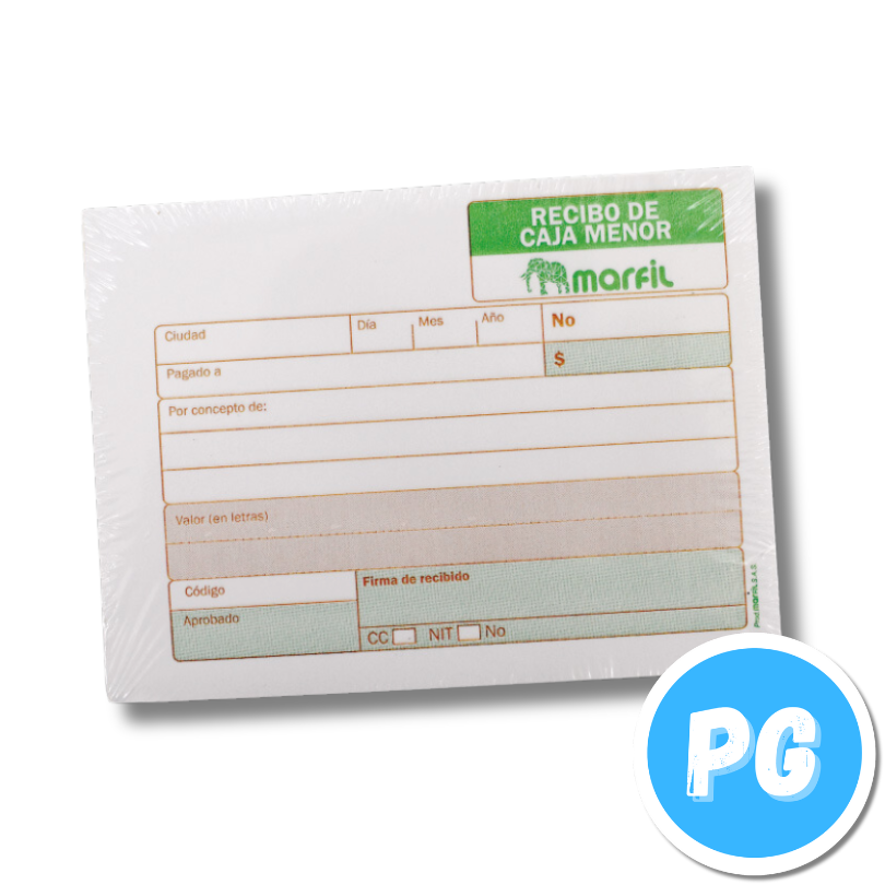 Talonario Recibo De Caja Menor X200 Unds – Papeleria Grancentral San Victorino