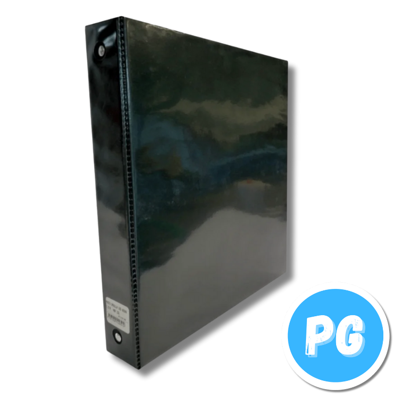 Folder O Carpeta Negra 3 Argollas Carta De 2.0 Pulgadas De Ancho ...