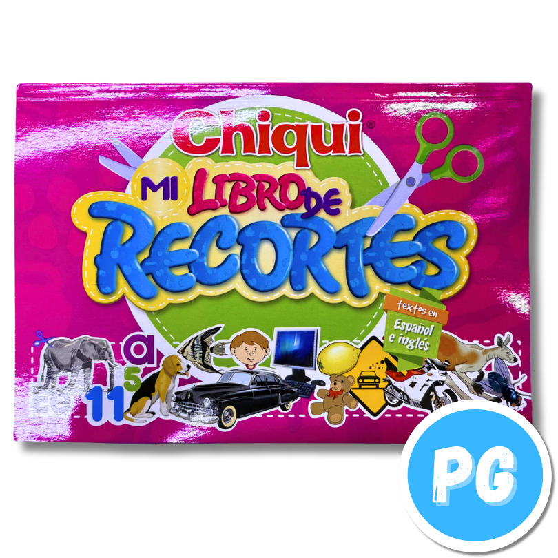 Mi Libro De Recortes Nika Escolar En Ingles Y Espańol – Papeleria ...