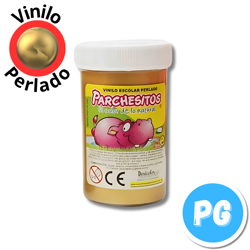 Vinilo Parchesitos Perlado-metalizado Dorado 130g – Papeleria ...